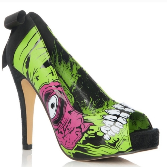 Iron Fist | Shoes | Iron Fist Zombie Stomper Peeptoe Heels | Poshmark